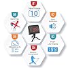 Velocity Speed Radar, Hands-Free Sports Sensor, Pitching/Swinging ...