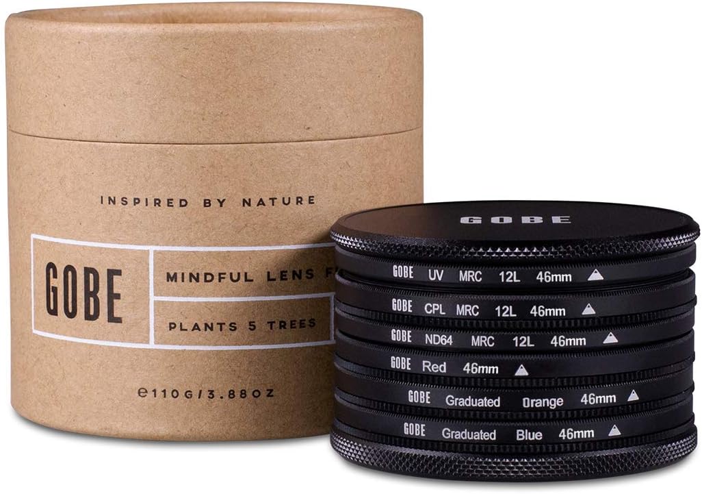 Gobe 46mm UV, Circular Polarizing, ND64, Red, Graduated Orange ...