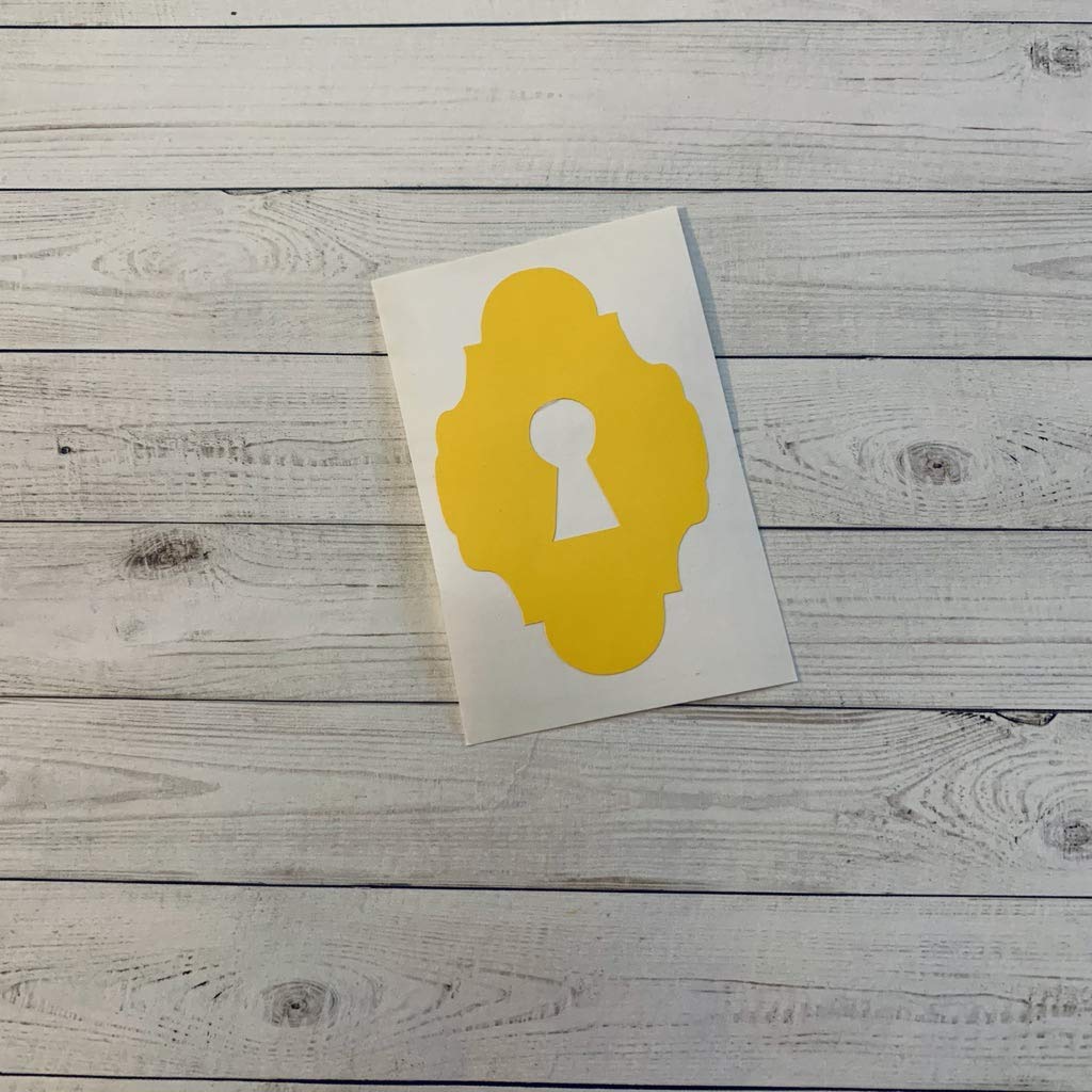 Amazon.com: Lock Vinyl Stickers, Key Decorations, Key Theme ...