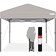 Amazon.com : Best Choice Products 10x10ft 1-Person Setup Pop Up Canopy ...