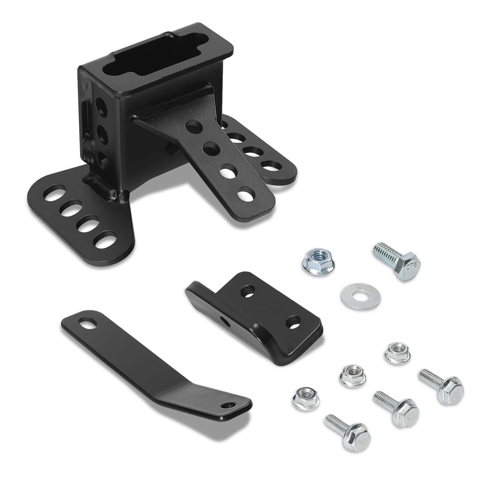 FOVPLUE Adjustable Rider Backrest Pad Mounting Hardware Kit for Harley ...