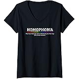 Amazon.com: Homophobia Definition LGBT Pride Funny T-Shirt : Clothing ...