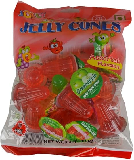 Jolly - Jelly Cones - 380g (20pcs): Amazon.co.uk: Grocery