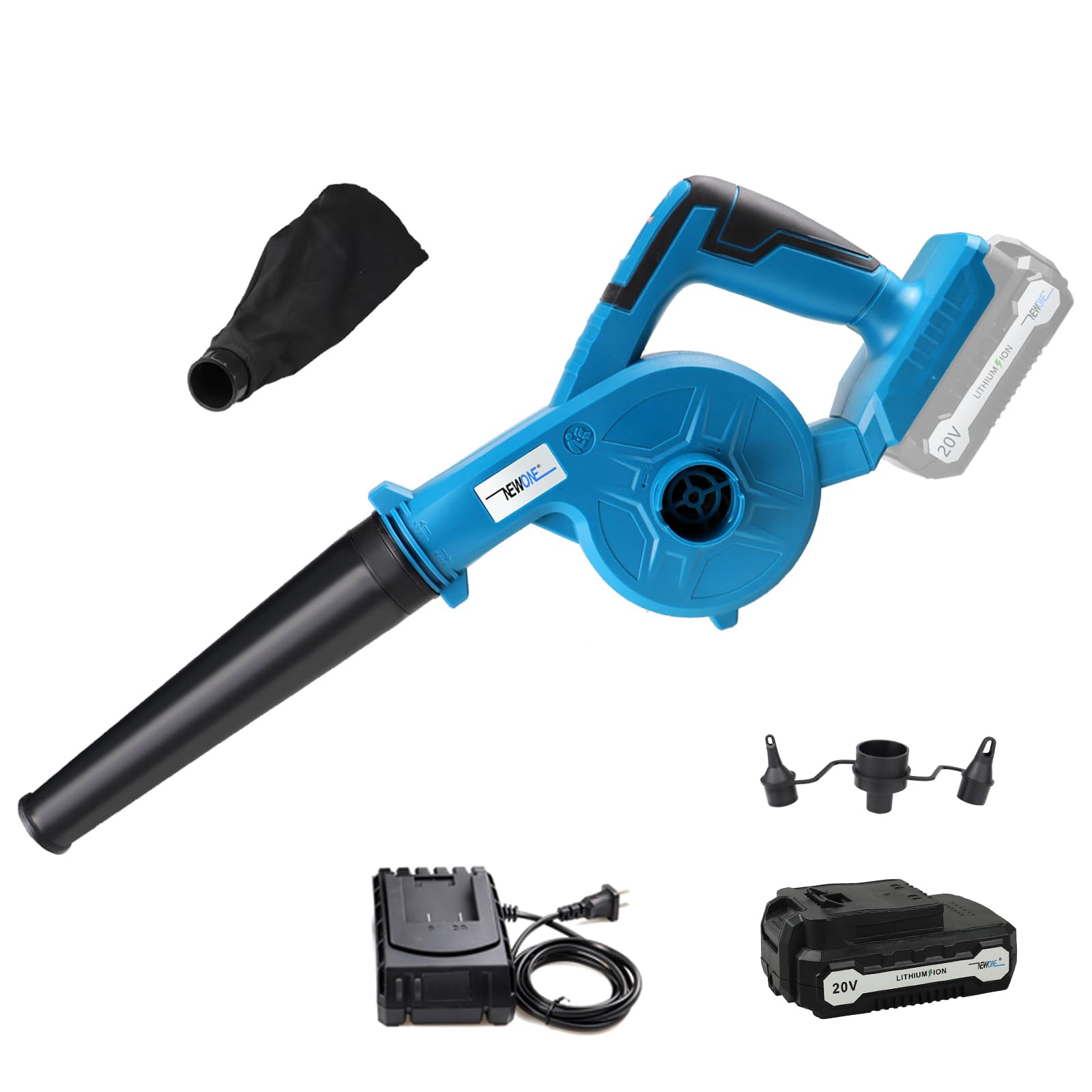 Mua Small Leaf Blower Cordless Mini Hand Electric Leaf Blower,20V 2 ...