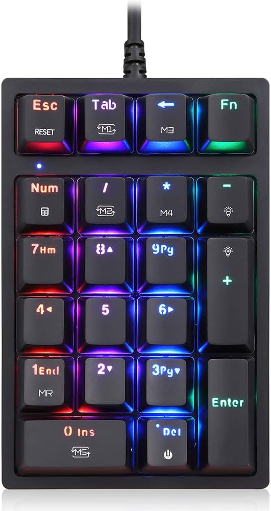 Entweg K24 Keyboard Mechanical Numeric Keypad 21 Keys Amazon co uk Entweg K24 Keyboard Mechanical Numeric Keypad 21 Keys Amazon co uk