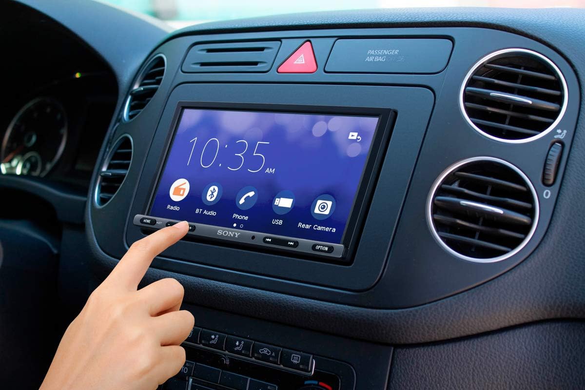 Sony XAV-3500 6.95” Touchscreen Bluetooth Media Receiver with WebLink 2 ...