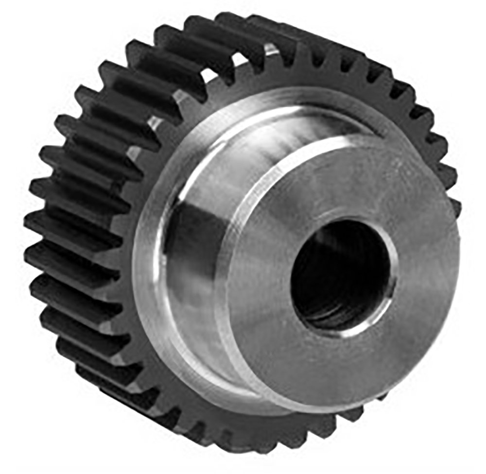 HTM4B15 Ametric® Metric INDUCTION HARDENED Spur Gear, 4 Metric Module ...