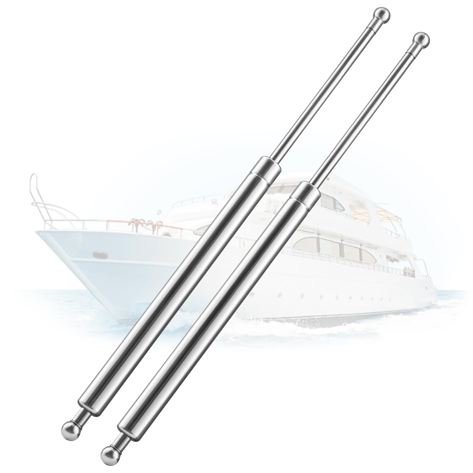 ARANA Marine Gas Struts Stainless Steel 20 inch 40 Lbs, C16-08316 20 ...