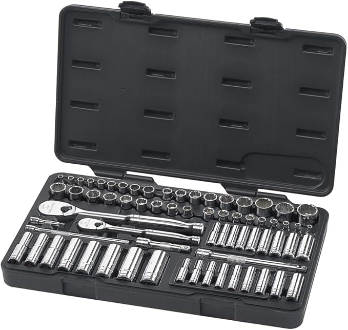 GearWrench 83000 68 Piece 1 4 Inch And 3 8 Inch SAE Metric Standard gearwrench-83000-68-piece-1-4-inch-and-3-8-inch-sae-metric-standard