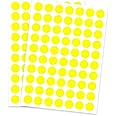 Amazon.com : Starboling Dot Stickers,3/4 Inch Yellow Circle Stickers ...