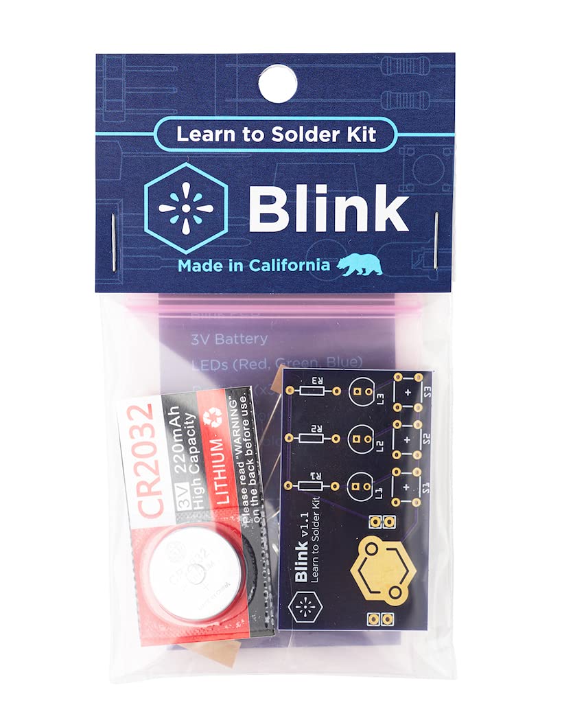 Mua Blink LED Soldering Kit | DIY Electronics Projects for Beginners ...