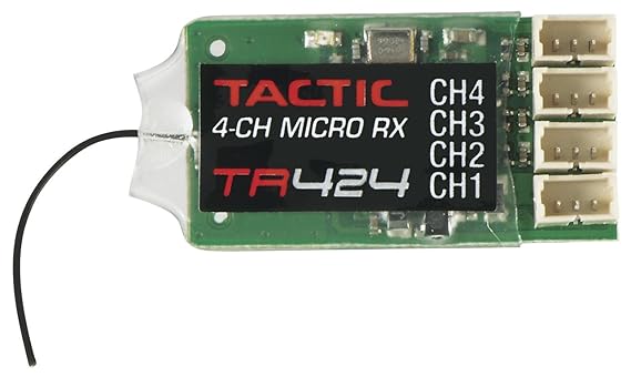Tactic TR424 SLT 2.4GHz 4Ch Rx Receiver Only: Amazon.co.uk: Welcome