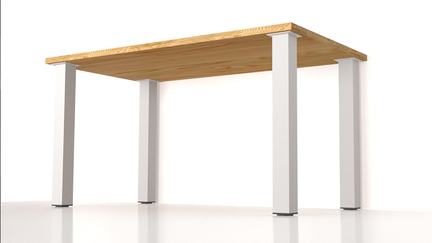 Table Legs Height-Adjustable Legs Aluminium Metal Furniture Feet For ...