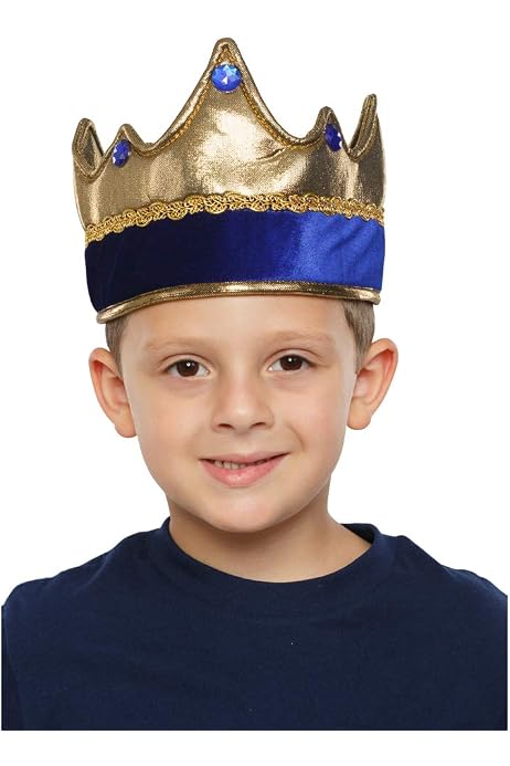 Boys Little Prince Metal Crowns