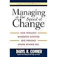 Managing At the Speed of Change: Conner, Daryl R.: 9780679406846 ...