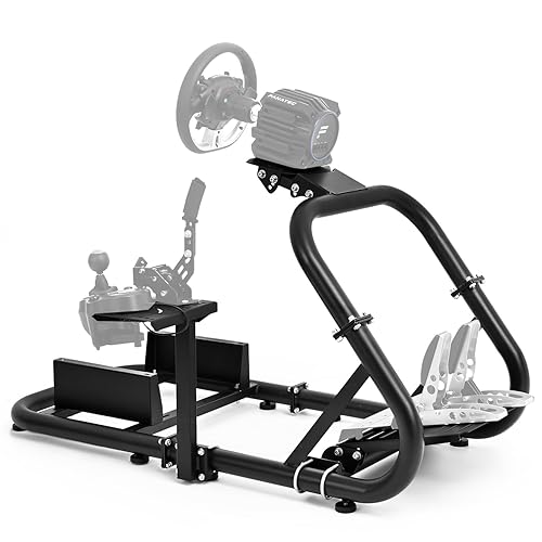 Gazzyt Racing Simulator Cockpit 50mm Arm Round Tube Fit for Logitech ...