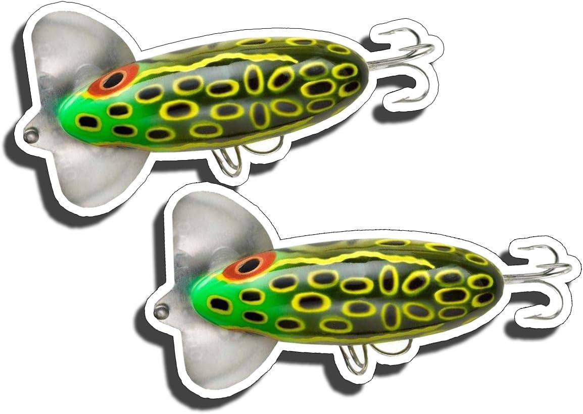Amazon.com : Fishing Lure Sticker Vinyl Die Cut Jitterbug Bait Decal ...