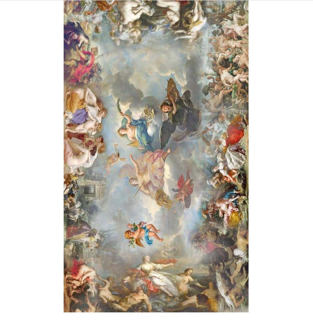 Buy Angel Wallpaper Mural Ceiling 3D Stereoscopic Wallpaper Ceiling ...