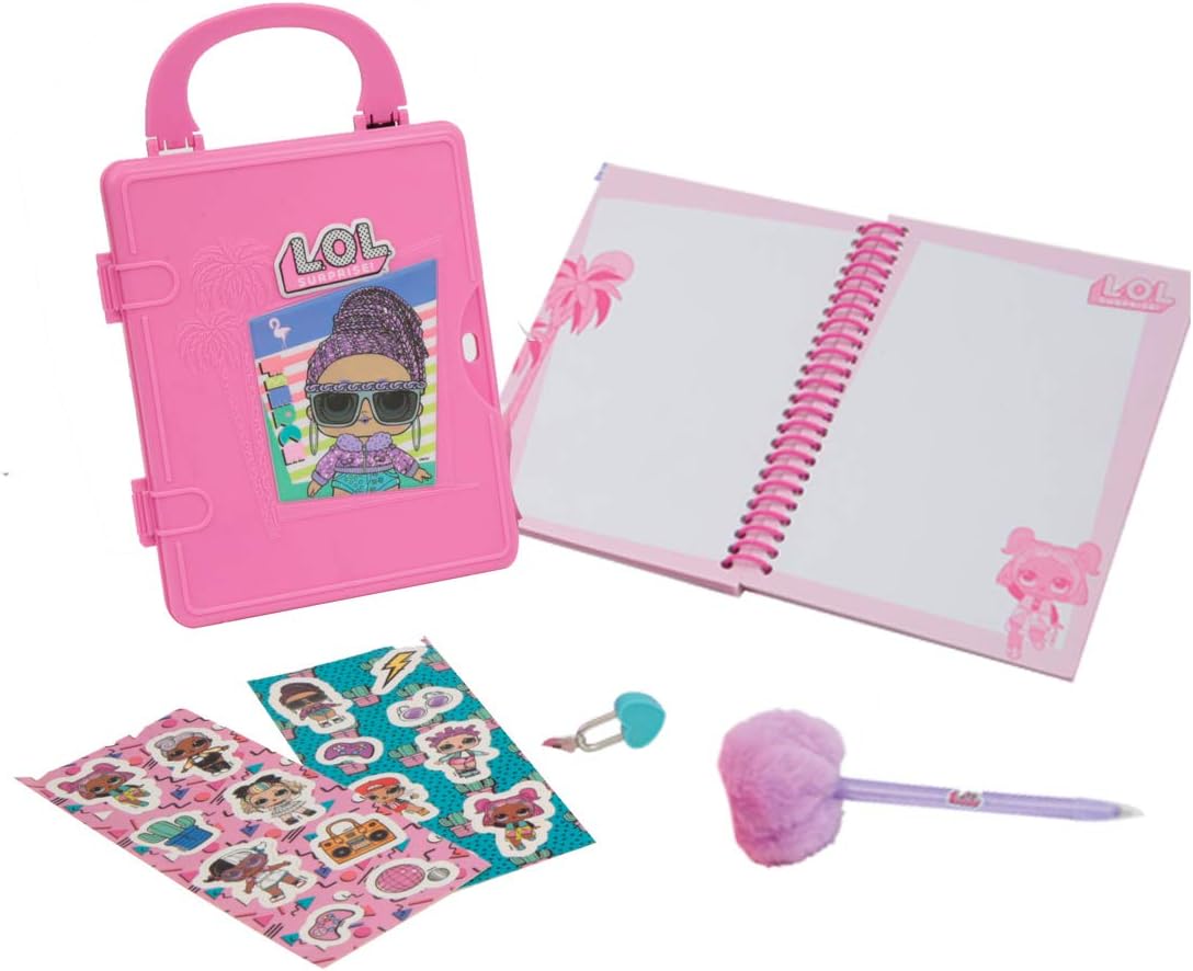 L.O.L. Surprise! LLG23000 Flair LOL Surprise-Secret Diary Set with Lock ...