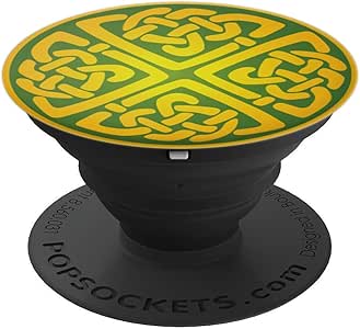Amazon.com: Celtic Knot Irish St Patricks Day Pop Socket PopSockets ...