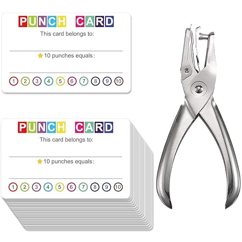 200 Pcs Reward Punch Cards - Behavior Incentive Awards for Kids ...