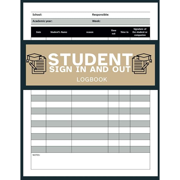 School Bathroom Sign Out Sheet