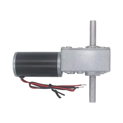 DIY SMALL ELECTRICAL MOTORS DC 12V 24V Gear Motor 5-470RPM Worm ...