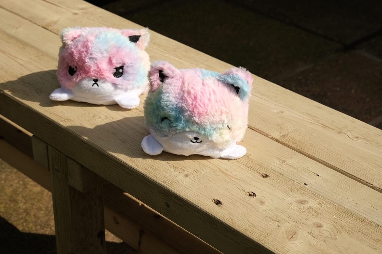 Halle P Reversible Cat / Fox Plushie, Plushies, Mood, Dimple, Gifts ...