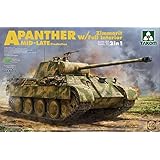 Amazon.com: TAKOM TAK2121 2121 1/35 Panther G Late IR & Air Defense ...