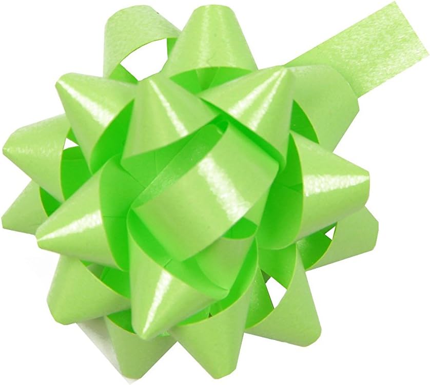 Amazon.de: 10 Stück Geschenkschleifen 4cm Hellgrün // Fertigschleifen ...