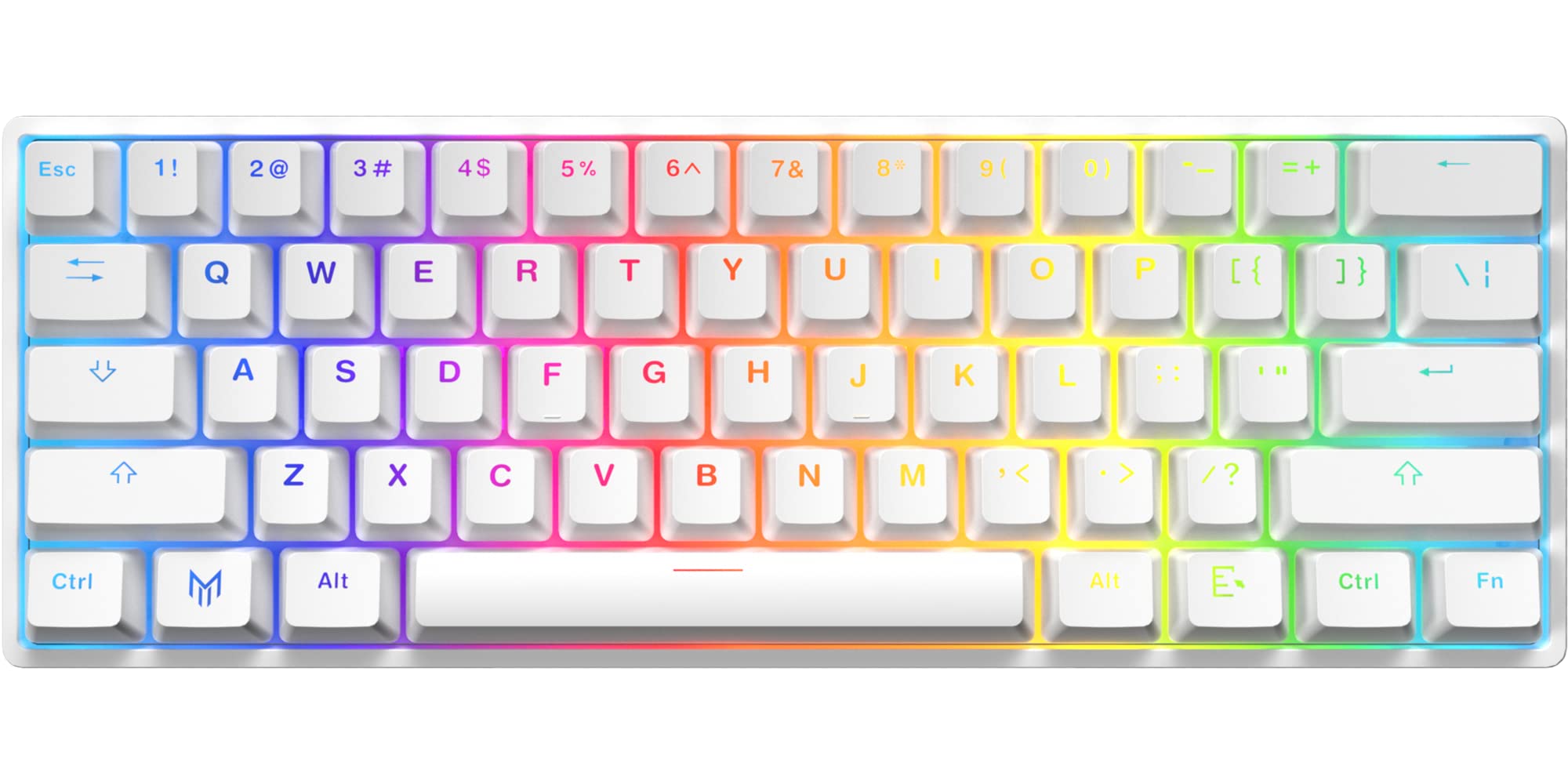Mua Matrix Keyboards KB-ES-WHT/SLVR trên Amazon Mỹ chính hãng 2025 | Fado