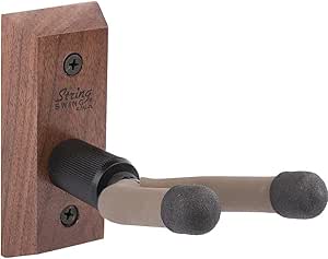 Amazon.com: String Swing CC01B-BW Banjo Hanger Wooden Wall Holder Black ...