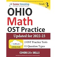 Ohio State Test Prep: 3rd Grade Math Practice Workbook and Full-length ...