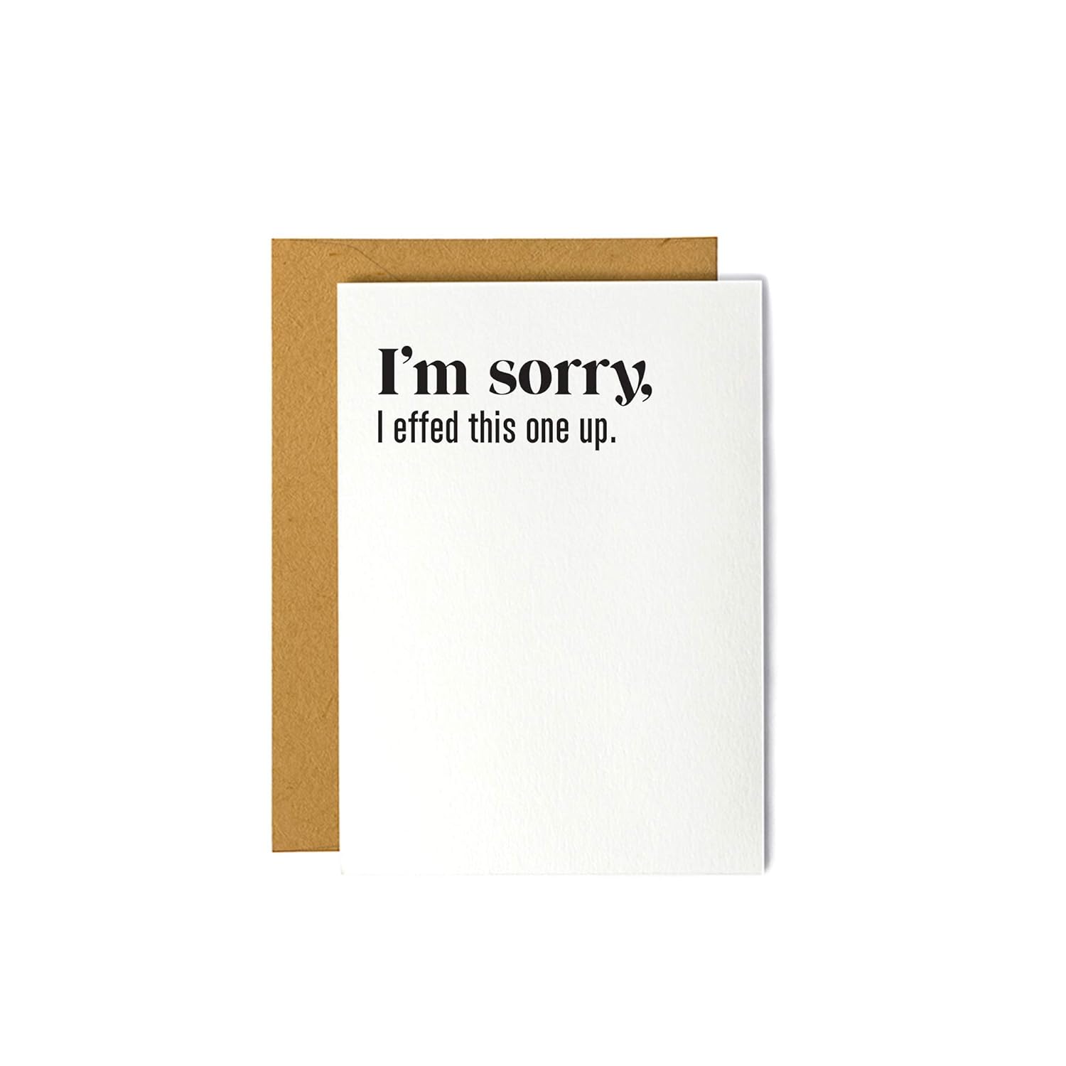 Amazon.com: Funny Sympathy Card - Condolences Card - I'm Sorry Card - I ...