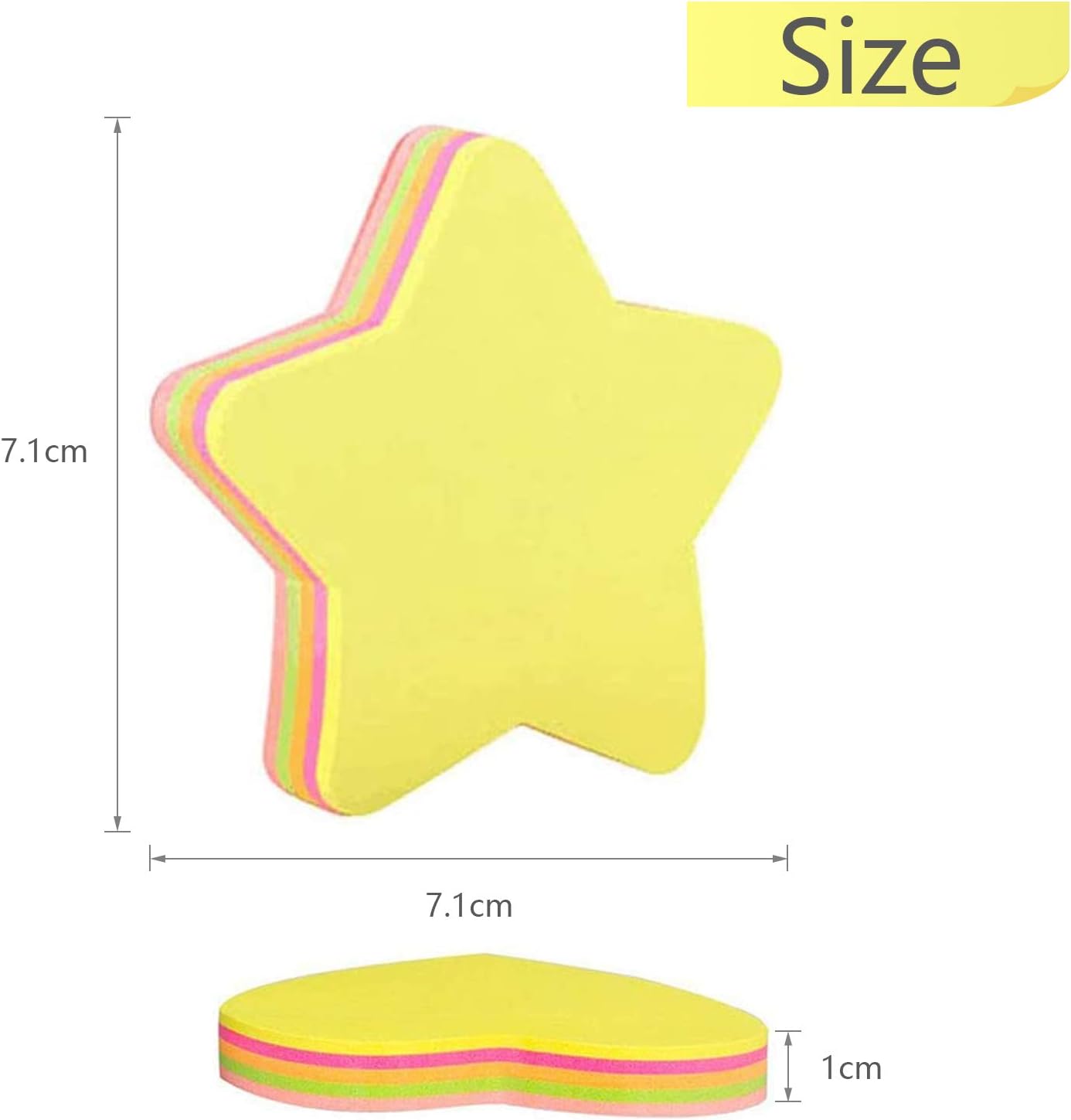 Cute Sticky Notes Set, Self-Sticky Notes Mini Detachable Notes, Animals ...