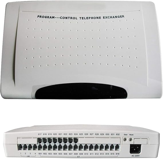 Centralino Telefonico Analogico 4 linee urbane 24 interni CS+424 Garanzia Italia: Amazon.it ...