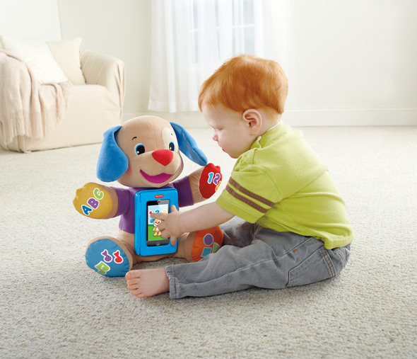 Amazon.com: Fisher-Price Laugh & Learn Apptivity Puppy : Toys & Games