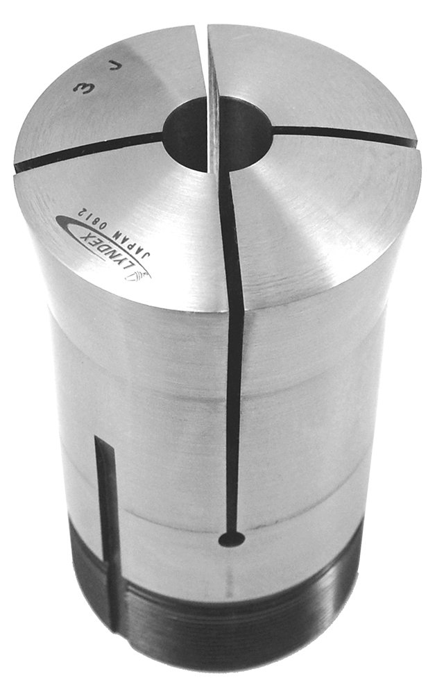 Lyndex 300-104 3J Round Collet, 1-5/8" Opening Size, 3.75" Length, 2.20 ...