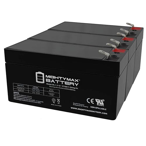 Mighty Max Battery 12V 1.3Ah SLA Battery Replacement for Consent GS121 ...