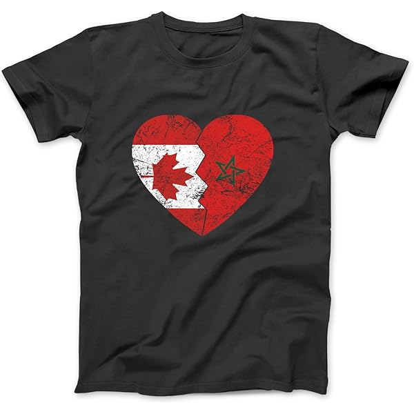 Italian Flag In A Canadian Flag And Heart Canadian Made Womens