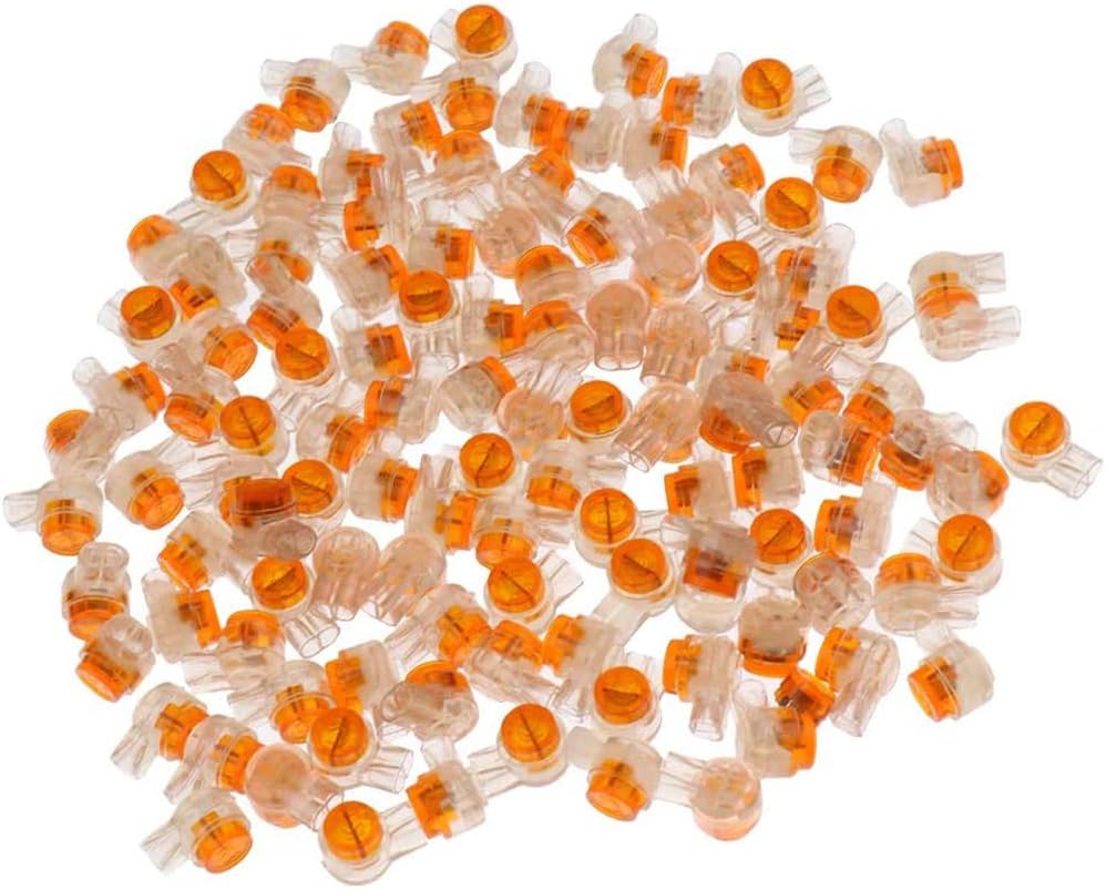 POFET 200cs Telephone Cable Repair Splice Joiner 2 Wire Jelly Crimps ...