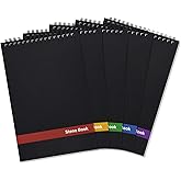 Amazon.com : EOOUT 15 Pack Top Spiral Steno Pads 6x9 Inches, 80 Sheets ...