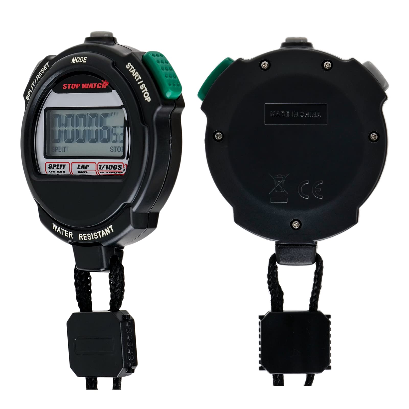 Mua CREPHA Stopwatch Waterproof Countdown Timer Lap Time Split Time ...