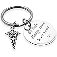 Amazon.com: Handmade Paramedic Medical Sign Be Safe Key Chain, Always ...