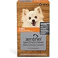 Amazon.com: SENTINEL SPECTRUM Chews for Dogs, 2-8 lbs, 6 Chews, 6-Month ...