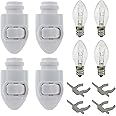 Creative Hobbies Plug in Night Light Module Includes 4 Bulbs and 4 ...