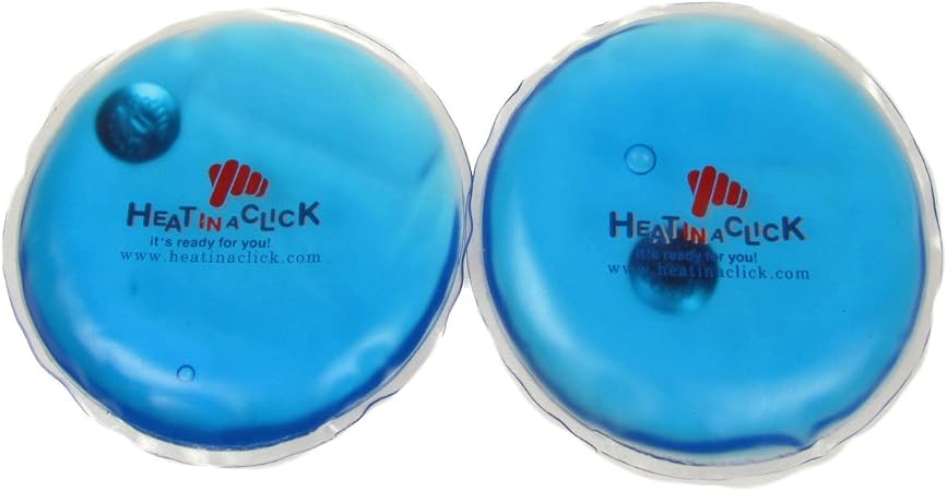 Heat In A Click Heat Round Pads X 2: Amazon.co.uk: Health & Personal Care