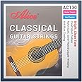 Amazon.com: Classical Guitar Strings, Alice 2 Set Classic Nylon Guitar 6 Strings Normal Tension ...