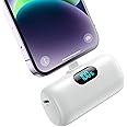 Amazon.com: Small Portable Charger for iPhone,Upgraded 5000mAh PD Fast ...