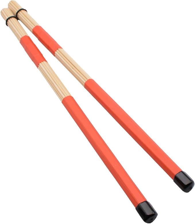 Amazon.com: Hot Rods Rute Jazz Drum Sticks bamboo drumstick for Jazz ...